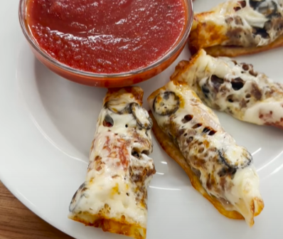 Cheese Pizza Rolls | Easy & Delicious Snack – Rachel's Tea