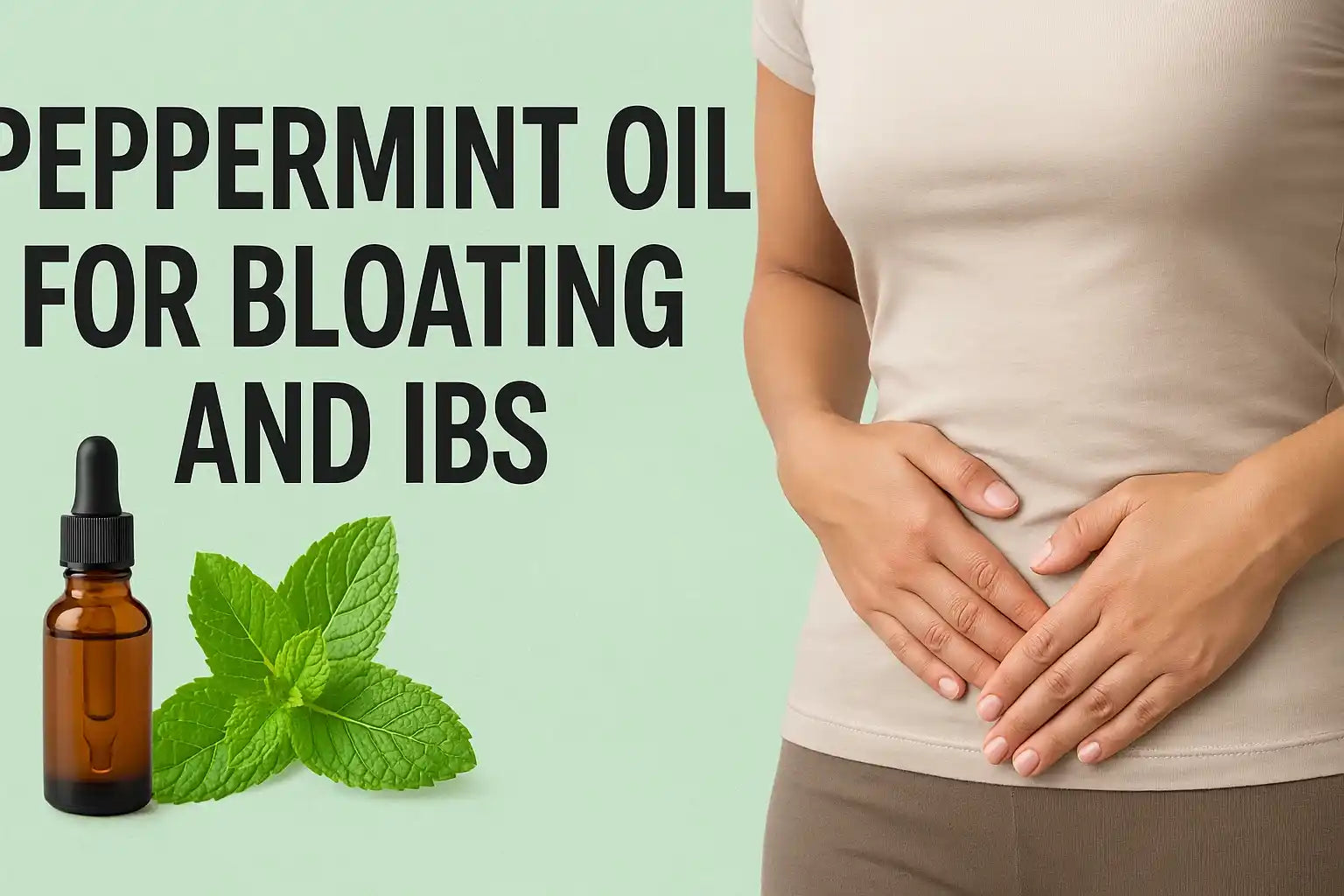 Peppermint Oil for Bloating and IBS – Rachel's Tea