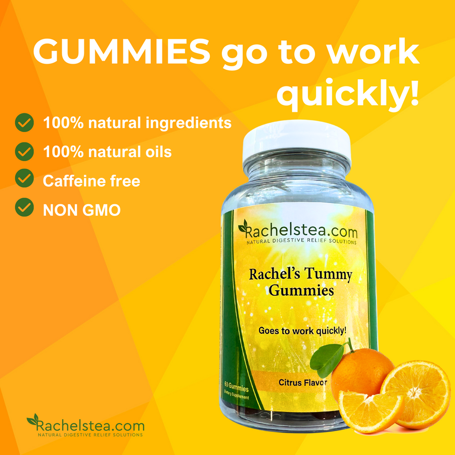 Tummy Gummies for Digestion, Gut Health & Bloating Relief – Rachel's Tea